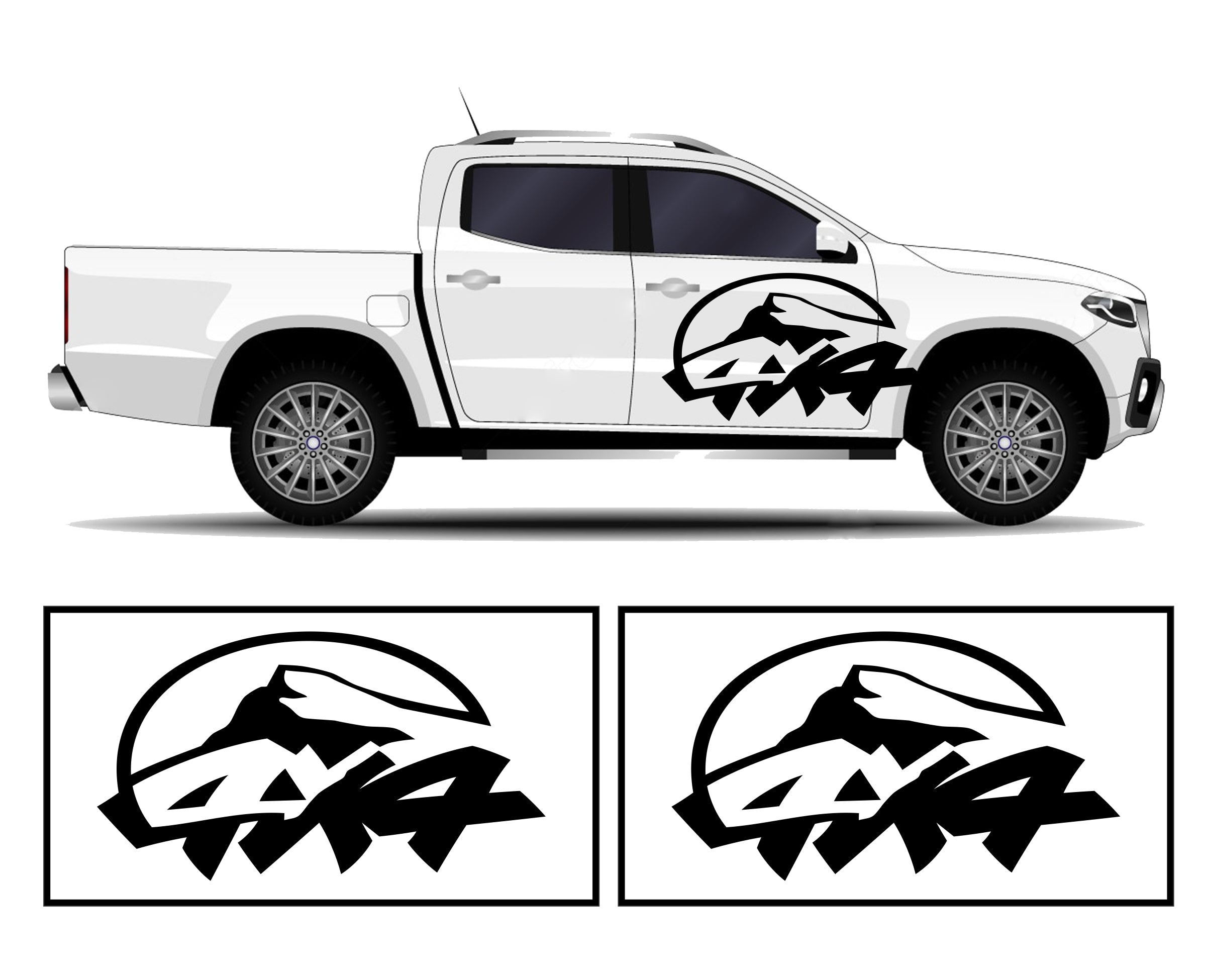 Rocker Panel Livery Self Healing Vinyl Side Graphics #014 fits Fits Al ...
