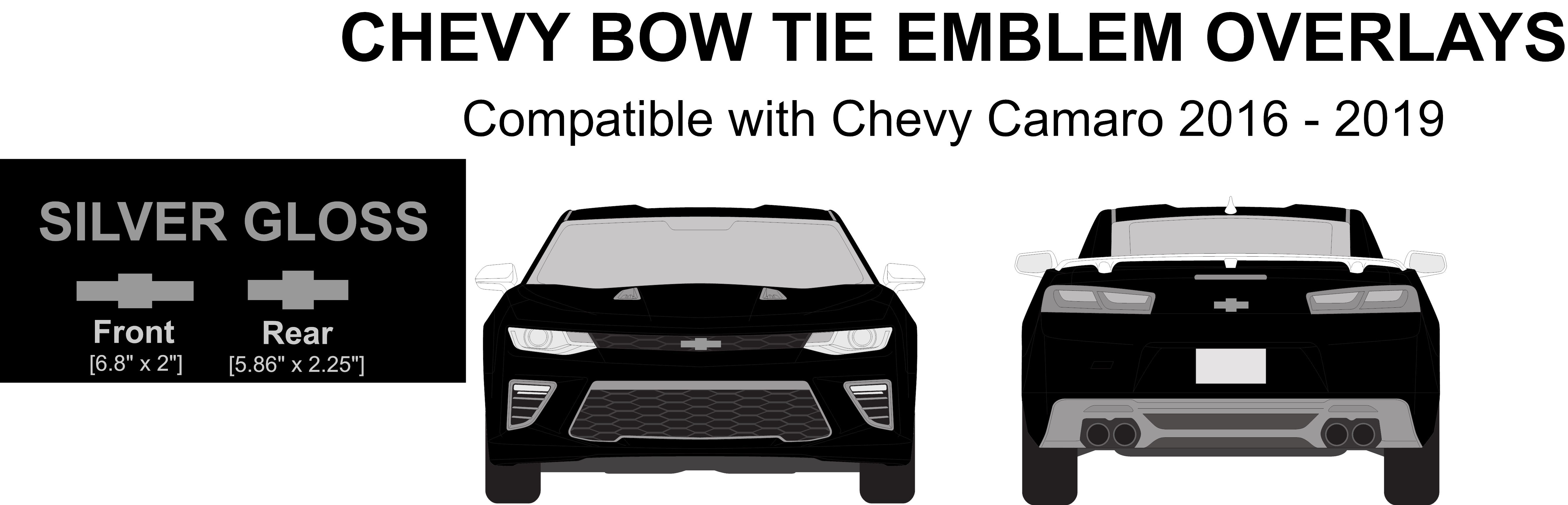 Camaro Emblem Overlays